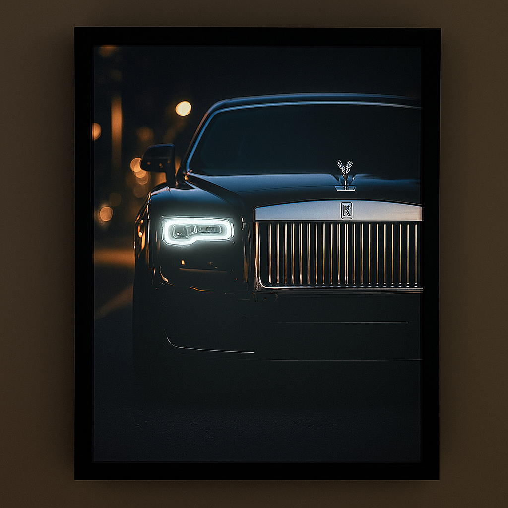 Luxury Car Posters – Elegant LED Wall Art for Supercar Enthusiasts ...