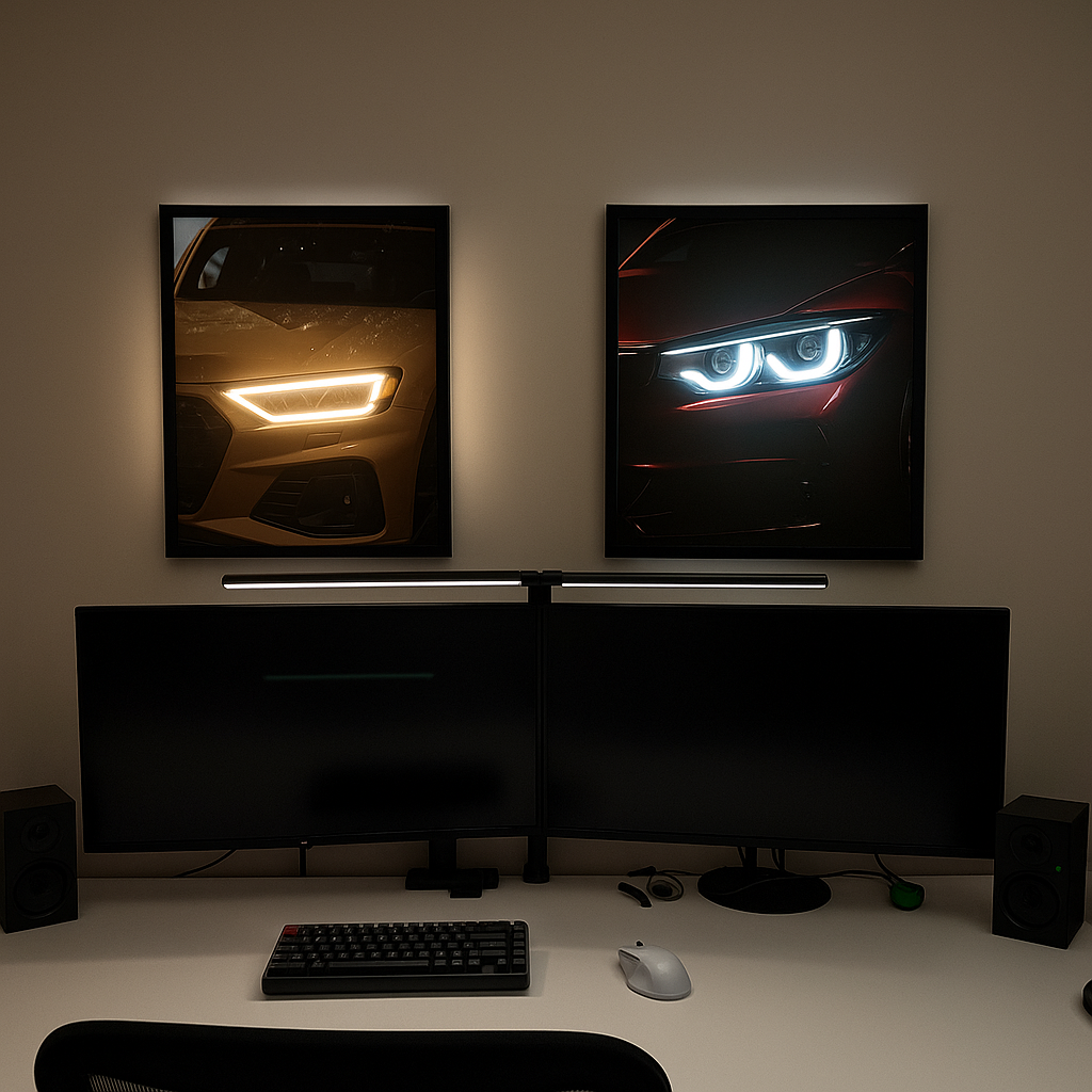 Neon Car Posters – Light Up Automotive Wall Art for Bedrooms & Offices ...